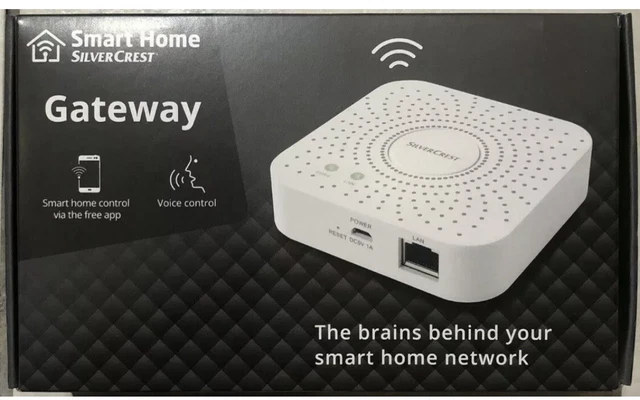 SILVERCREST SMART HOME Zigbee Gateway Home Switch Control Network Model ...