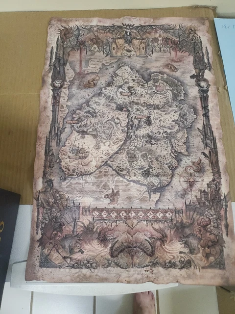 DIABLO 4 CLOTH Map Of Sanctuary. New. £10.70 - PicClick UK