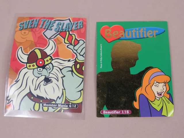 SCOOBY DOO DEAGOSTINI World of Mystery Cards x 2 Sven the Slayer ...
