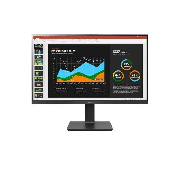 LG 690509 LG 27BQ75QB-B Monitor PC 68,6 cm (27") 2560 x 1440 Pixel Quad ...