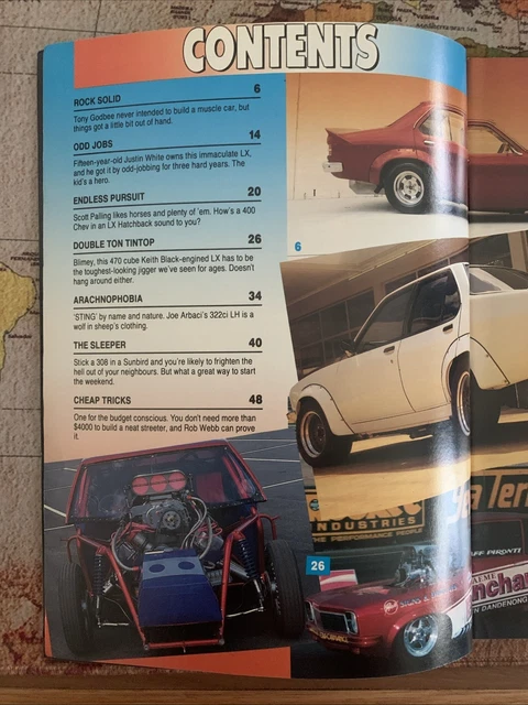 3 X TORANA Performance Car Magazines Holden Street Heat’s $40.00 ...