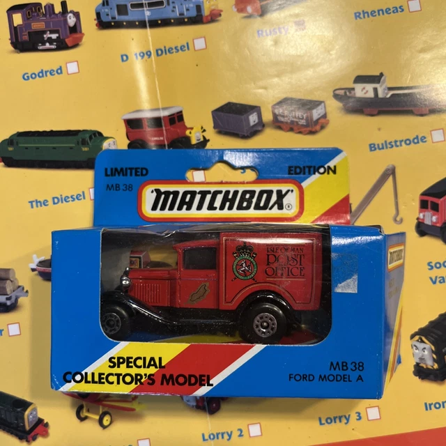 RARE MATCHBOX MB38 Superfast Ford Model A Van Royal Mail LIMITED ...
