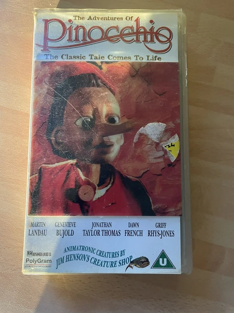 THE ADVENTURES OF Pinocchio VHS 1997 Jim Henson U Polygram Video ...