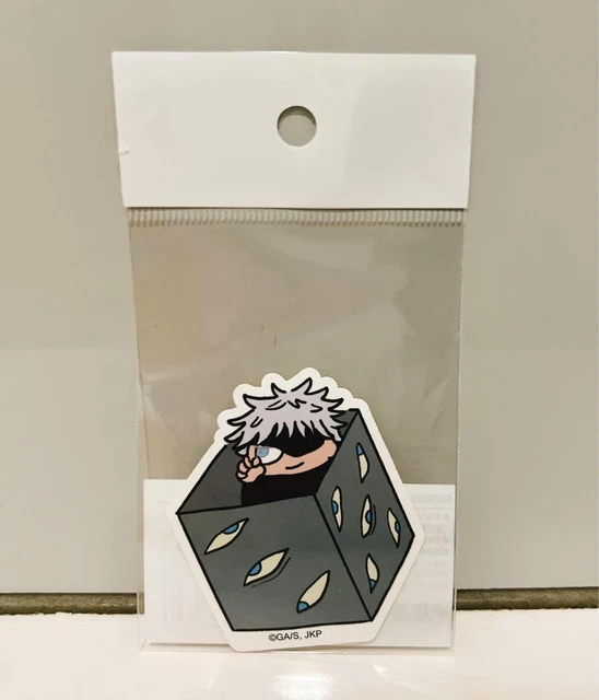 JUJUTSU KAISEN GOJO Satoru Girori Die-Cut Sticker Rest Plaza Incidents ...