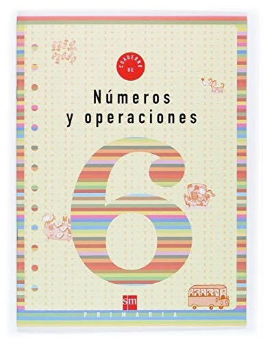 CUADERNO 6 DE números y operaciones. 2 Primaria - 9788434897298 EUR 6,99 - PicClick FR