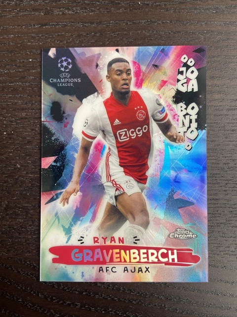 TOPPS CHROME JOGA Bonito Ryan Gravenberch Ajax Liverpool EUR 2,33 - PicClick FR