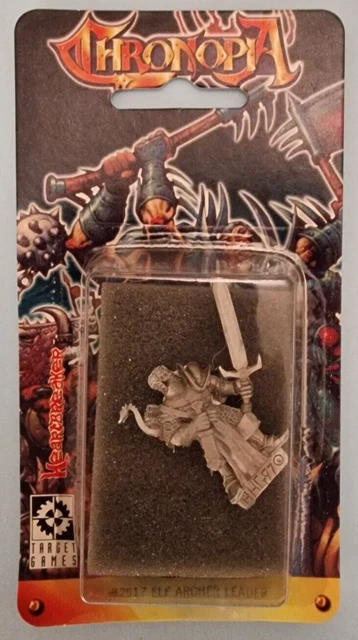 CHRONOPIA MINIATURES ELF ARCHER LEADER Fantasy Wargame 2517 EUR 11,41 ...