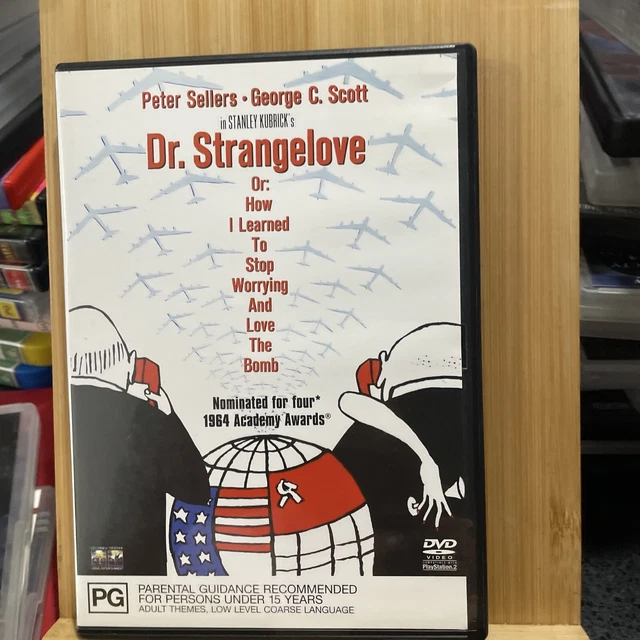 DVD - DR STRANGELOVE (1963) - Region 4 PAL - Stanley Kubrick $12.00 ...