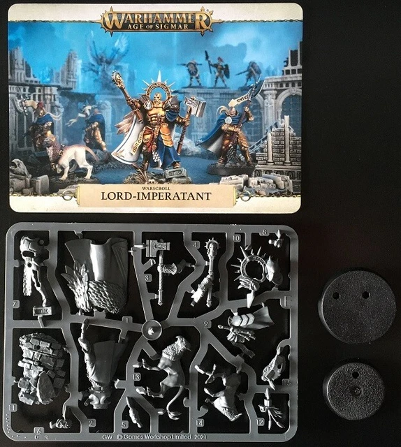 WARHAMMER AGE OF Sigmar - Stormcast Eternals Lord-Imperatant with Gryph ...