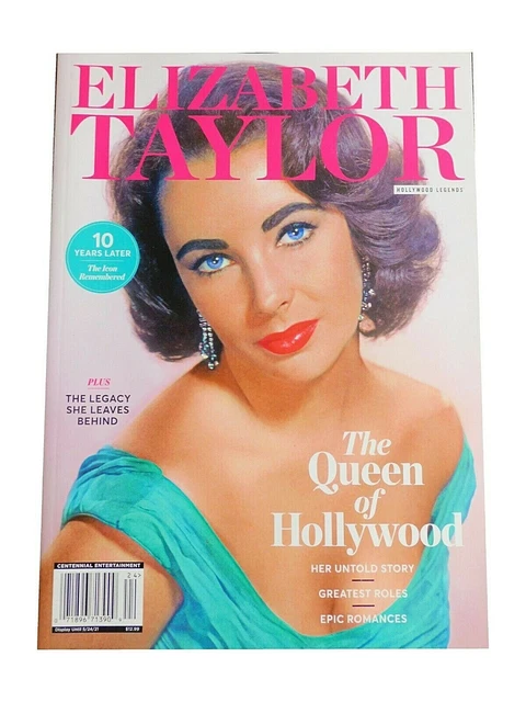 ELIZABETH TAYLOR HOLLYWOOD Legends Magazine 2021 The Queen of Hollywood ...
