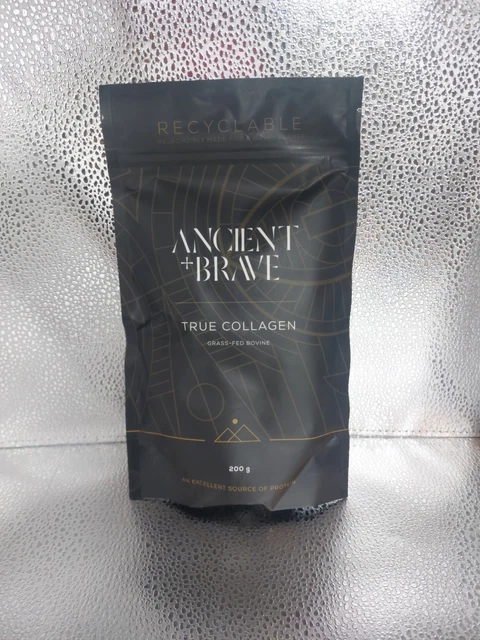 ANCIENT BRAVE TRUE Collagen 200g Grass-Fed Bovine Collagen Powder £20. ...