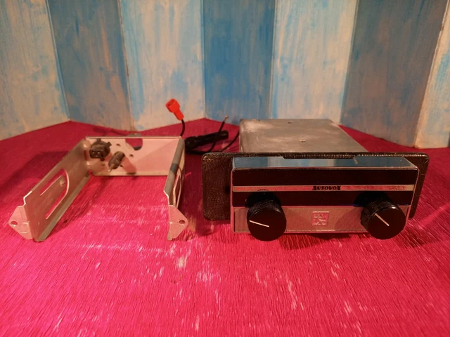 AUTORADIO AUTOVOX PIPER RC222 linea azzurra con plancia era Voxson EUR ...