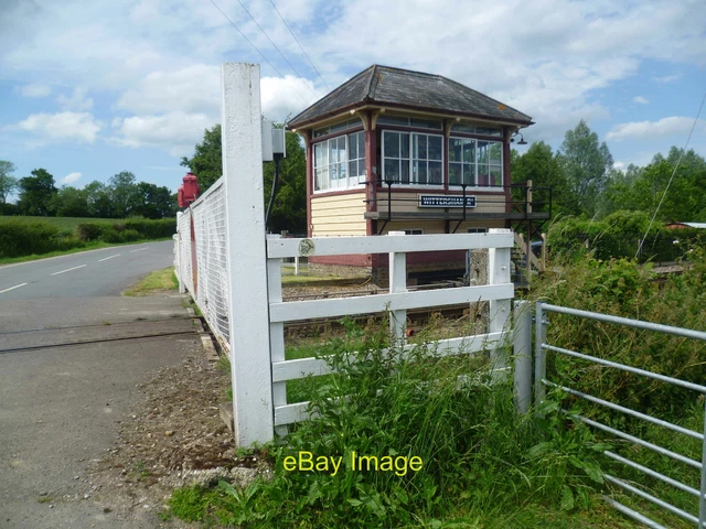 FOTO 6X4 WITTERSHAM Straßenbahnhof Signalbox Potman's Heath Wittersham ...