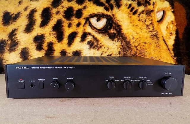 ROTEL RA-840BX STEREO Integrated Amplifier Amp Phono Stage Fully ...