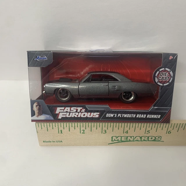 JADA TOYS FAST & Furious: Dom's 1970 Plymouth Road Runner 1/32 Scale $7 ...