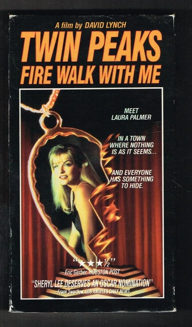 TWIN PEAKS FIRE Walk With Me - VHS Movie - David Lynch £62.54 - PicClick UK