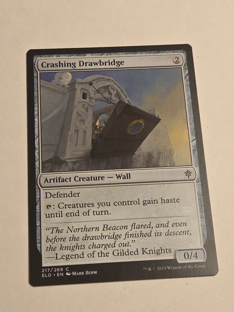 CRASHING DRAWBRIDGE X1 ELD MTG Throne Of Eldraine $3.27 - PicClick AU