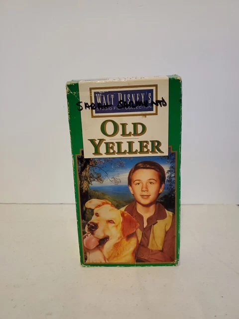 WALT DISNEY’S STUDIO Film Collection Old Yeller VHS Video Tape £8.17 ...