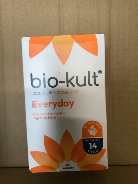 BIO-KULT ADVANCED MULTI-STRAIN Formulation for Digestive System 120 ...