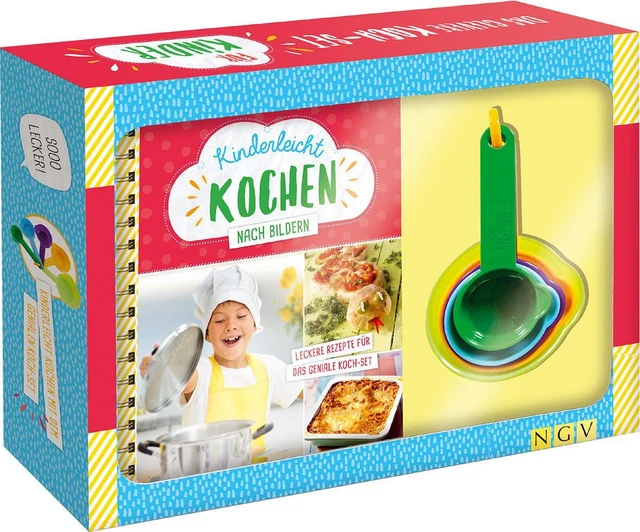 KINDERLEICHT KOCHEN NACH Bildern. Das clevere Koch-Set für Kinder ab 6 ...
