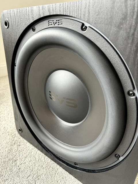 SVS SB-3000 800W RMS Reference Active Subwoofer - Black Ash, PRISTINE ...