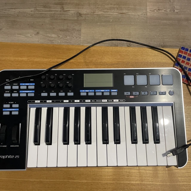 SAMSON GRAPHITE 25 Key Mini USB MIDI Controller Excellent Condition ...