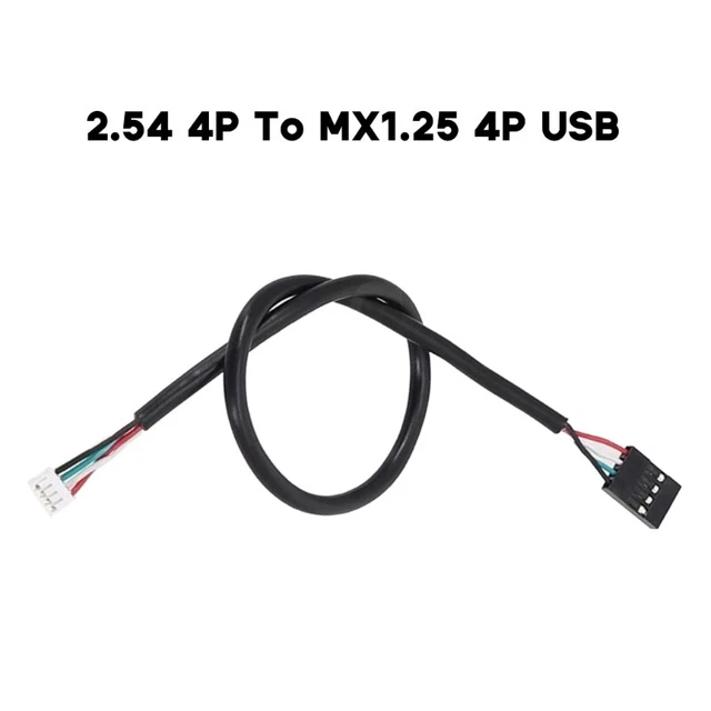 2.54MM TO MX1.25 Double Head 4P Cable Wire for PCB Connector 3D Printer ...