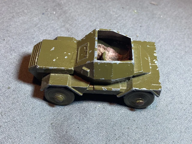 VINTAGE BENBROS DIE Cast Metal WW2 Daimler Scout Car 50’s 60’s £4.25 ...