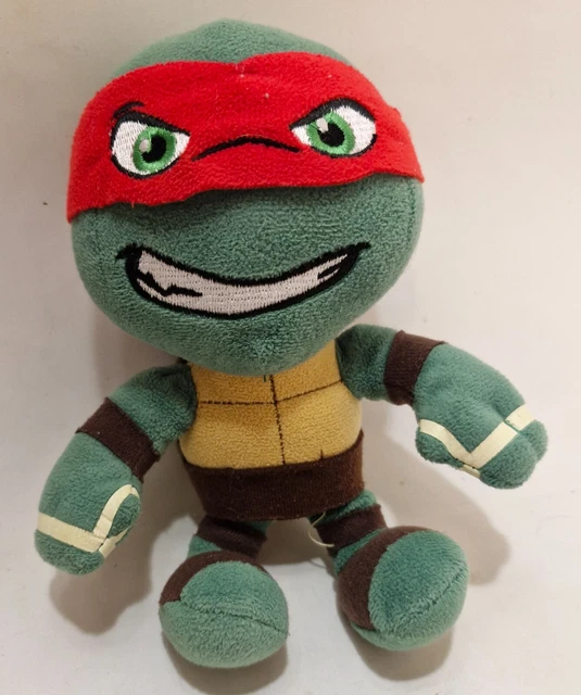 NICKELODEON TEENAGE MUTANT Ninja Turtles Raphael 8" Soft Toy Plush TMNT ...