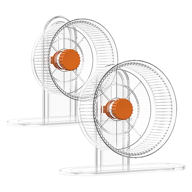 HEDGEHOG WHEEL HAMSTER Spinner Chinchilla Wheel Height Adjustable ...