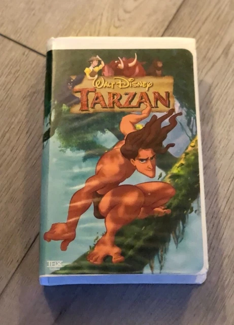 WALT DISNEY TARZAN VHS Video #15799 Conchiglia 1999 pulito e ...