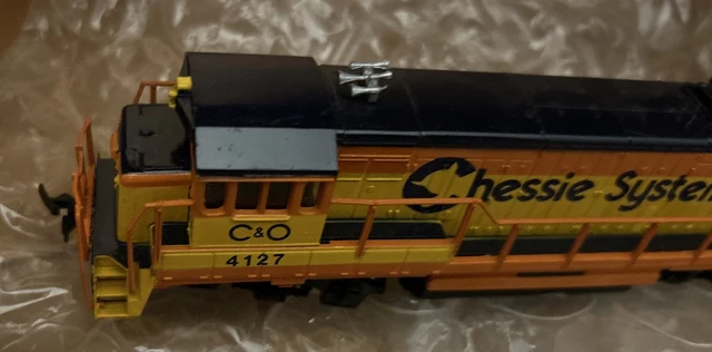 BACHMANN C&O CHESSIE System Diesel #4127 HO Scale GC Train Locomotive ...