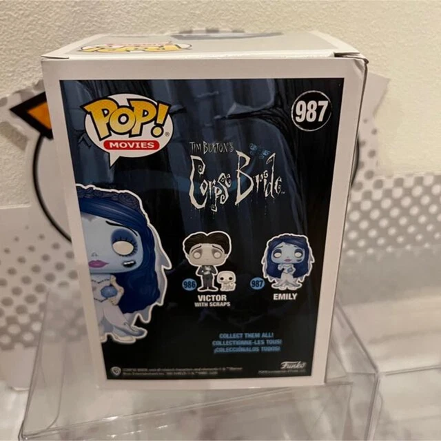 CORPSE BRIDE EMILY FUNKO POP 987 Tim Burton Character Toy New Unopened ...