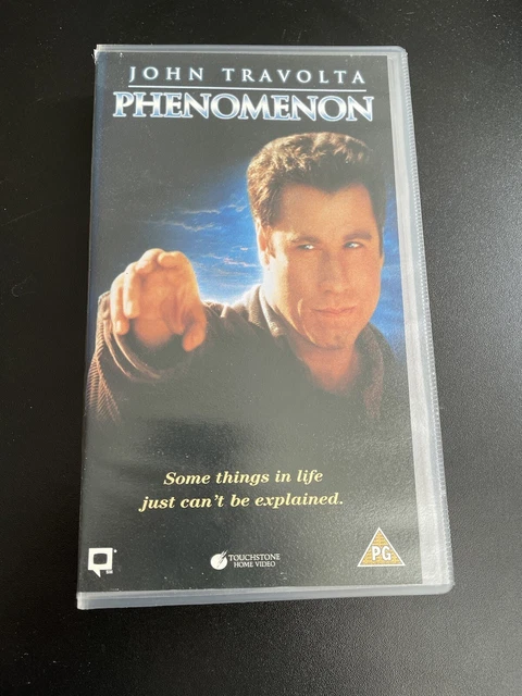 PHENOMENON (VHS) 1996 John Travolta, Kyra Sedgwick, Forest Whitaker ...
