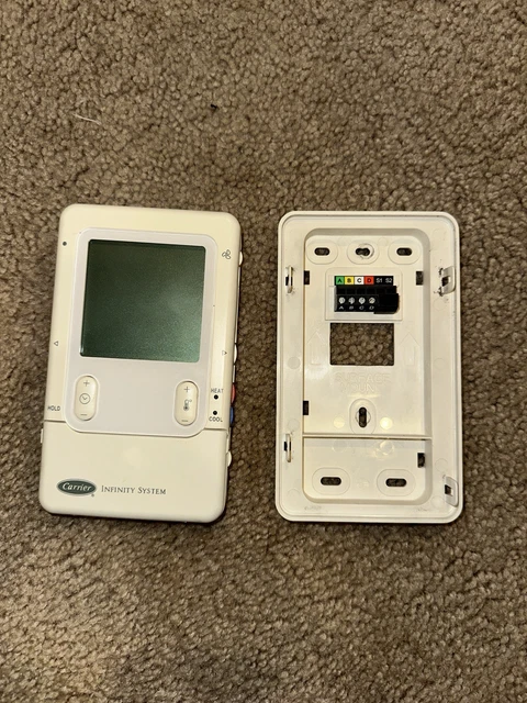 CARRIER INFINITY SYSTXCCUID01-V 24V Programmable Digital Thermostat ...