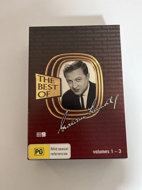 THE BEST OF Graham Kennedy - DVD - Vol. 1-3 - Box Set - Australian - Reg 4 - VGC $21.95 ...