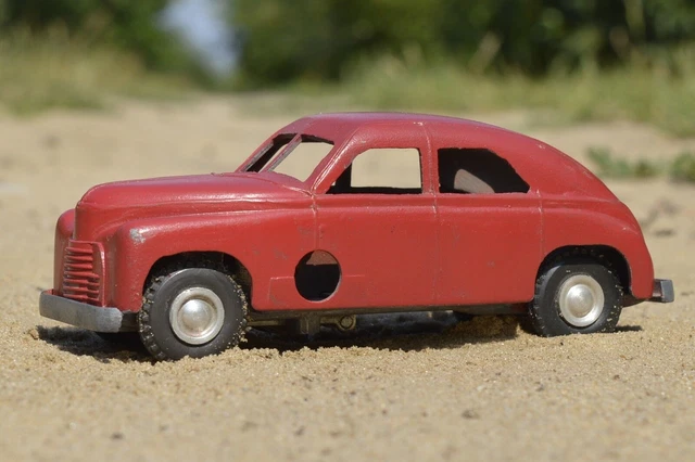 RARE TOY CAR 1950s ! ! VTG russian UKRAINE GAZ M-20 POBEDA Victory Tin ...