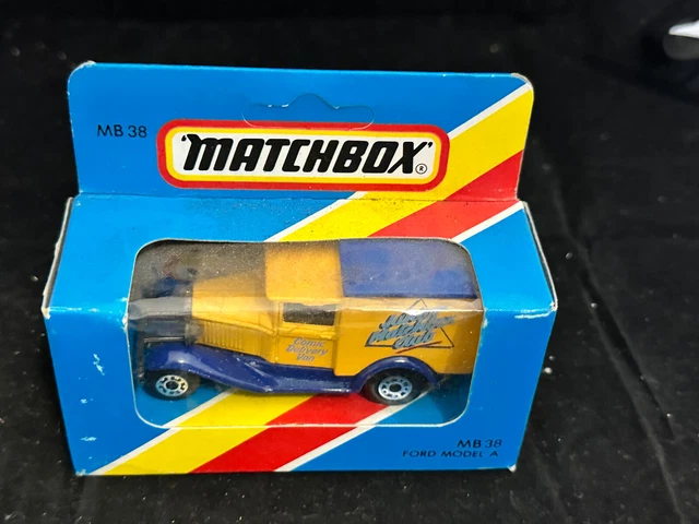 MATCHBOX SPECIAL COLLECTORS Model Mb38 Ford Model A Junior Matchbox ...