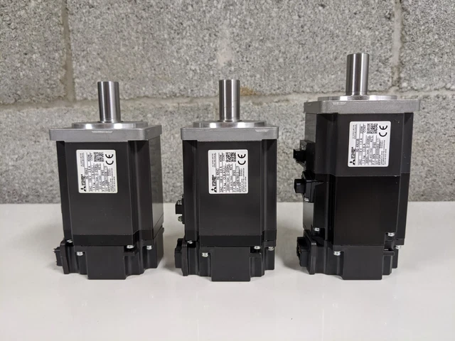 (3) SERVO MOTOR MITSUBISHI Jpn. HB-KR43/b 400W milling Linux cnc Mach ...