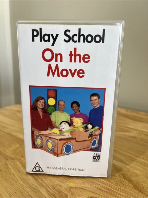 PLAY SCHOOL: ON The Move - 1997 ABC For Kids VHS Video Tape $16.01 ...