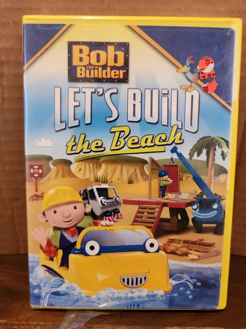 BOB THE BUILDER Lets Build a Beach (DVD, 2010) SEALED, FREE SHIPPING IN ...