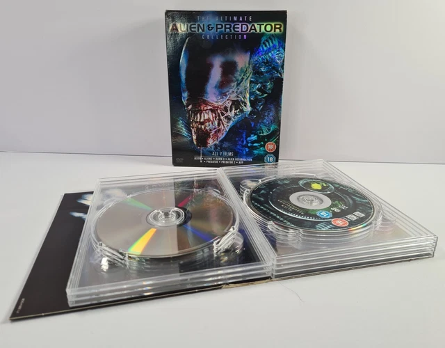 THE ULTIMATE ALIEN and Predator Collection DVD (2007) 7 Films ...