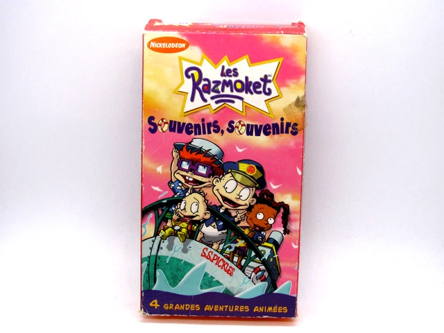 LES RAZMOKET - Souvenirs, Souvenirs/ Rugrats (VHS)(French) Tested $13. ...