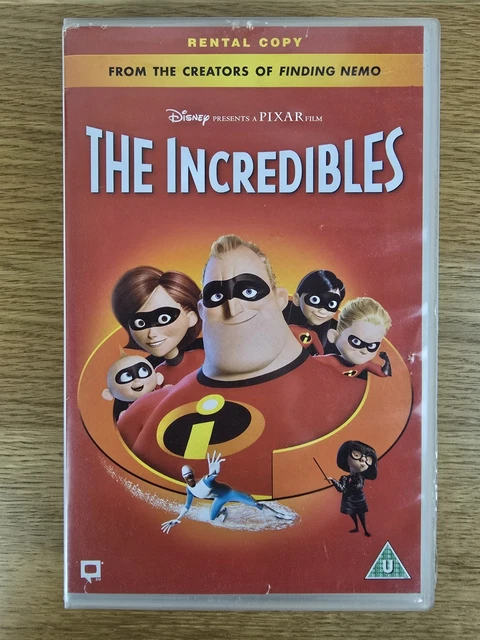 THE INCREDIBLES - Big Box Rental Copy (VHS, 2005) £26.00 - PicClick UK