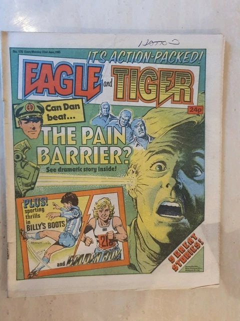 EAGLE & TIGER Comic Dan Dare No 170, 22 juin 1985 EUR 6,08 - PicClick FR