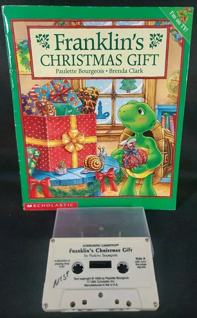 FRANKLIN CHRISTMAS GIFT Paperback Cassette Tape Read Along Series Rare ...