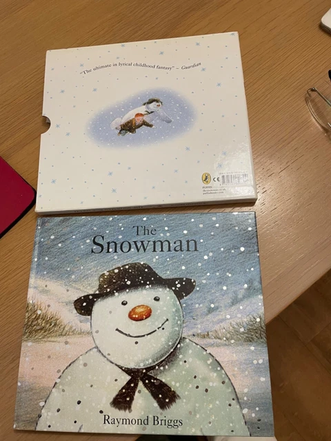 THE SNOWMAN BOOK And Cd Raymond Briggs Puffin From 2008 Never Been Used ...