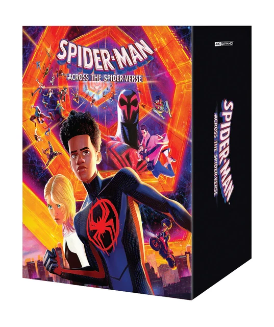 MANTA LAB - Spider-Man: Across the Spider-Verse Steelbook (One Click ...