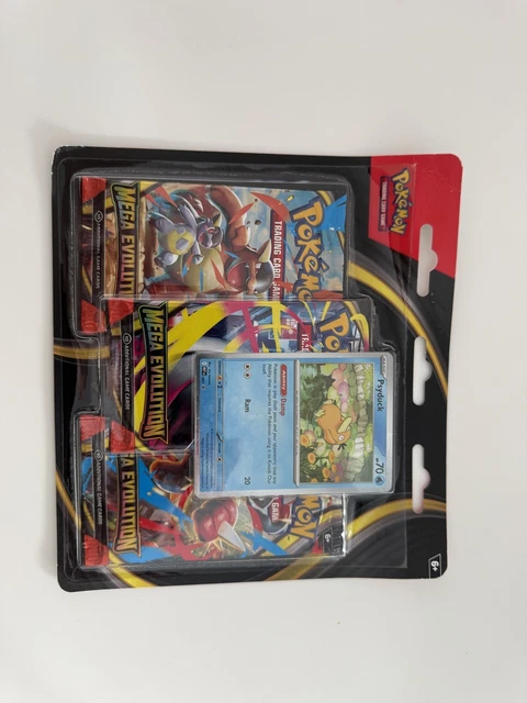 POKÉMON TCG - Mega Evolution Triple Blister Pack - Golduck (Brand New ...