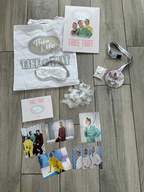 TAKE THAT THIS Life 2024 VIP Goodie Bag From Birmingham Tuesday 14th ...